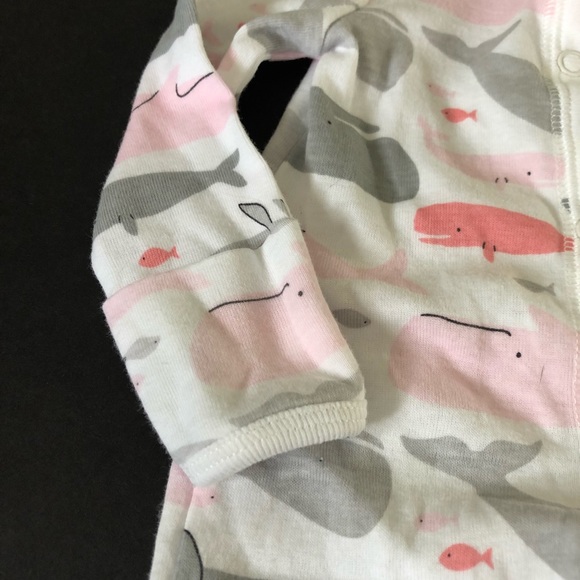 One Pieces | Girls Whale One Piece Sleeper Newborn Carters | Poshmark